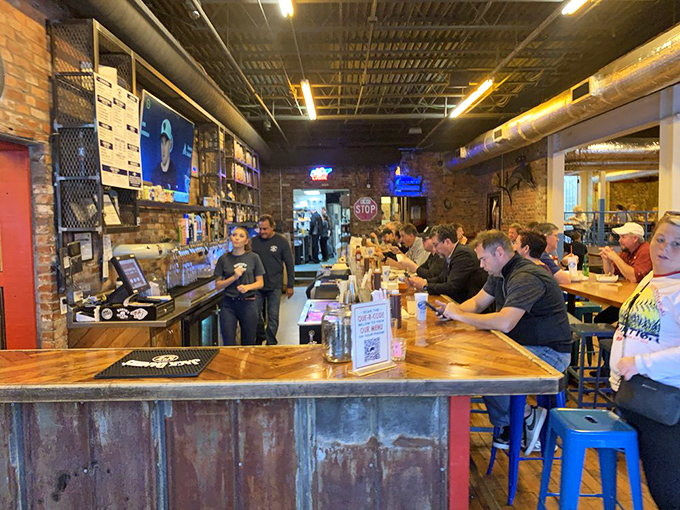 At the bar, strangers become friends over shared appreciation of smoke rings and properly rendered fat.