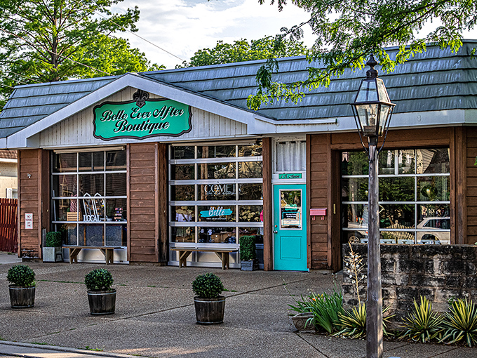 Belle Ever After Boutique brings small-town shopping charm with its inviting storefront, proving you don't need big-city crowds for delightful retail therapy.