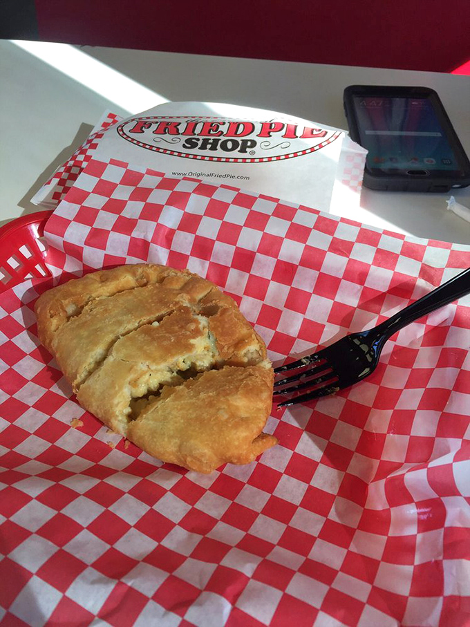 The fork tells the story &ndash; halfway through and already planning your next visit. Some relationships are love at first bite.