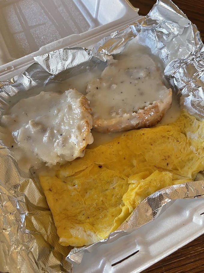 An omelet and toast tag-team that belongs in the Breakfast Hall of Fame. Golden eggs paired with perfectly browned toast - sometimes simplicity wins.