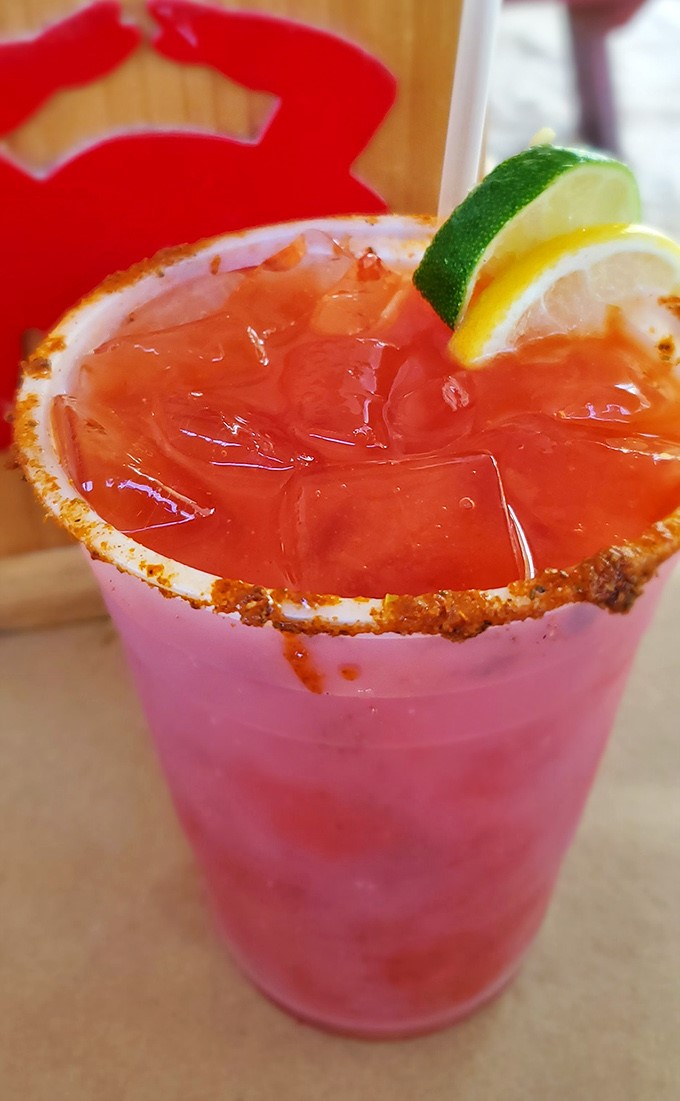 This isn't just a Bloody Mary&mdash;it's a spicy, rim-crusted work of art that doubles as a morning vitamin supplement for grown-ups.