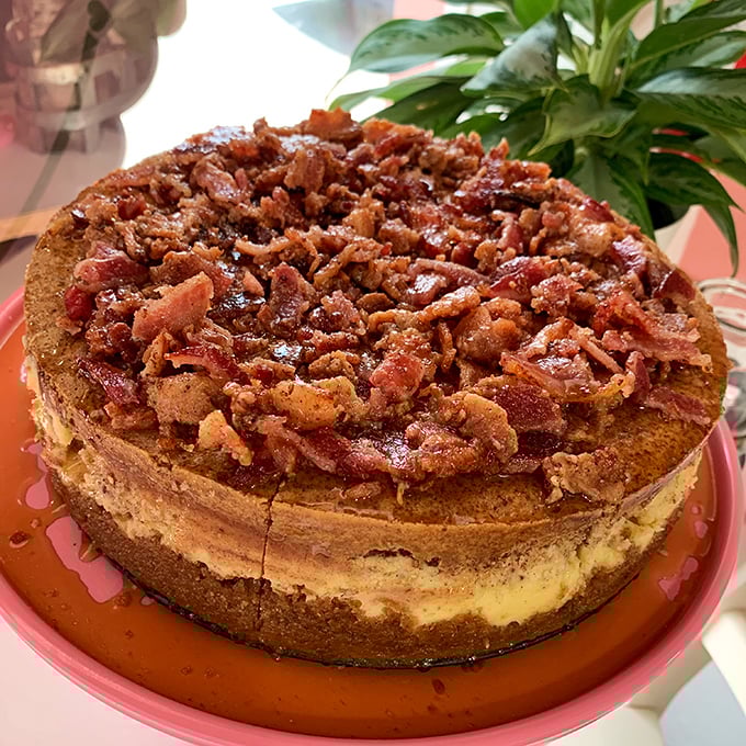 Bacon on cheesecake sounds like a dare until you try it &ndash; then it sounds like the best idea since sliced bread.