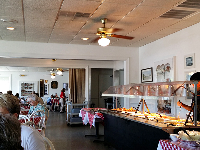 The buffet line&mdash;where diet plans go to die and memories are born. Worth every delicious calorie.