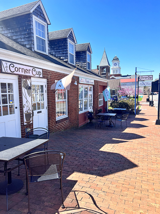 The Corner Cup serves as Jonesborough's living room, where coffee and conversation flow as freely as they did centuries ago.