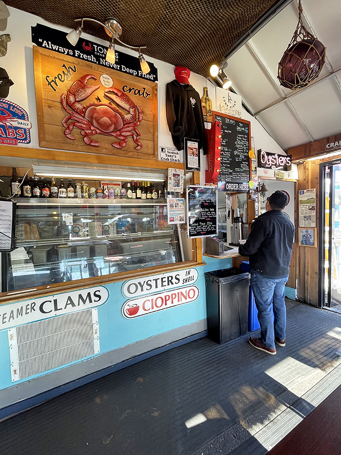 The ordering counter&mdash;where dreams and hunger meet to create memories. Worth every minute in line. 