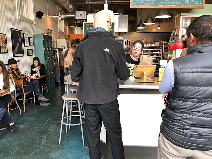The moment of truth: ordering at Proper Pie Co. Choose wisely, but remember there's no wrong answer when everything's this good.