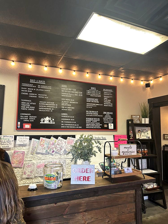 Where BBQ dreams come to life. That tip jar isn't just hopeful&mdash;it's where gratitude for smoke mastery properly belongs.