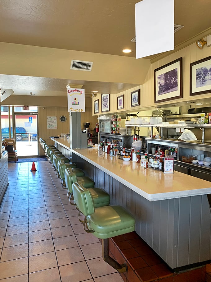 The counter seats&mdash;where solo diners become temporary neighbors and the short-order ballet unfolds before your appreciative eyes.