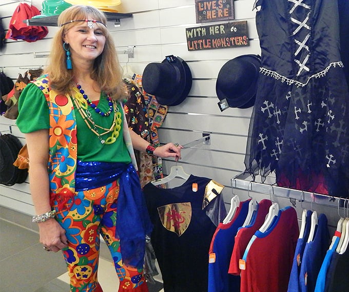 Halloween inspiration comes alive as shoppers discover the joy of creating unique costumes from Goodwill's eclectic offerings.