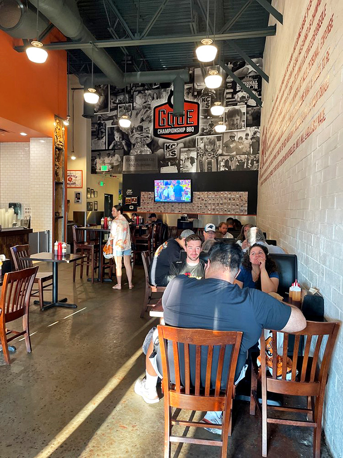 Where strangers become friends united by the universal language of "mmm" and "pass the napkins, please."