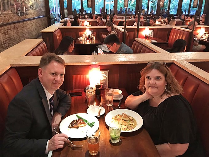 The dining room buzzes with the unmistakable energy of people having genuinely good meals rather than just posting about them on Instagram.