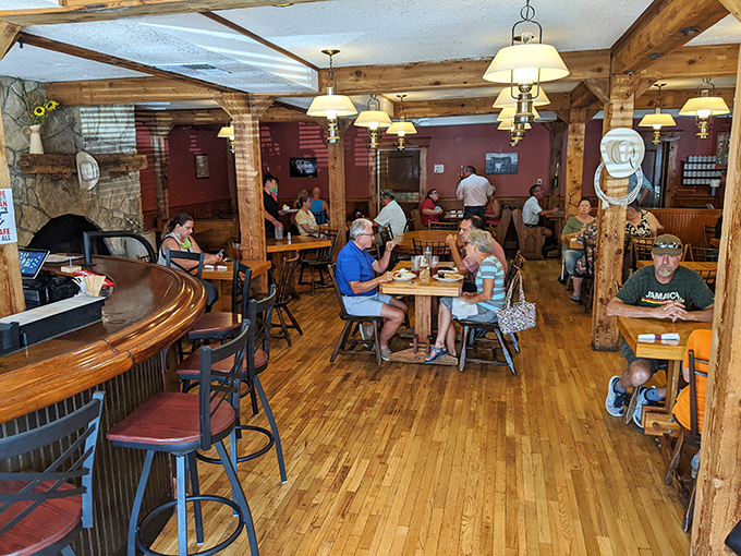 Where strangers become neighbors over plates of history&mdash;exposed beams and wooden floors have witnessed generations of Kansas conversations.