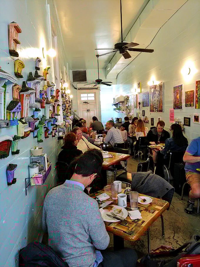 The best kind of dining room &ndash; unpretentious, buzzing with conversation, and filled with people who understand the importance of a proper breakfast.