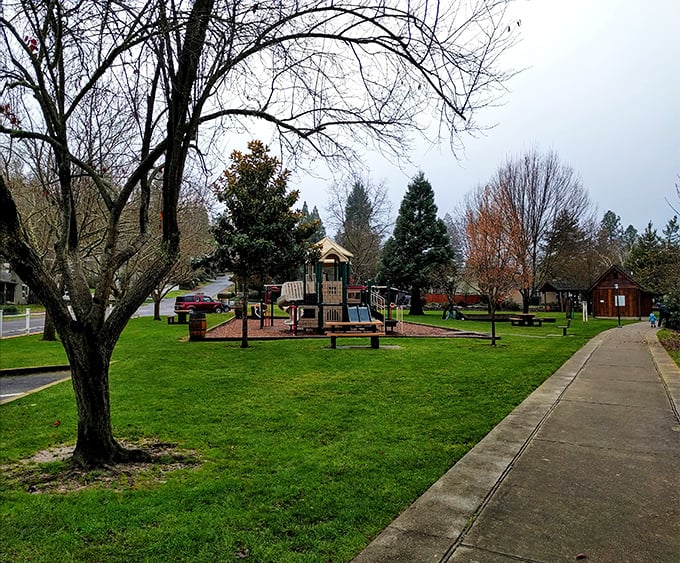 Every small town needs a great park. This one delivers with room to stretch out, breathe deep, and remember what matters most.