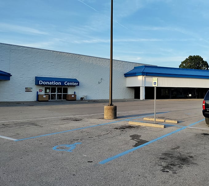 The donation center: where one person's "I'm finally letting go" becomes another's "I can't believe I found this!"