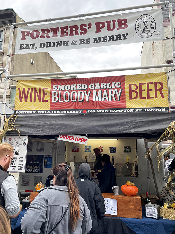 The farmers' market brings the street to life with tents, treats, and the timeless tradition of community gathering around good food. 