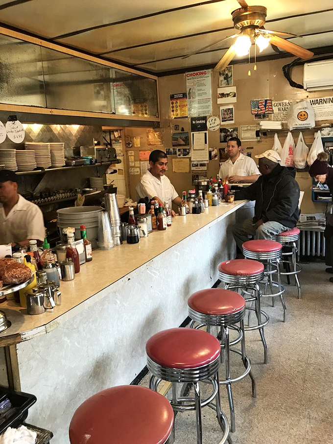 The counter experience: where regulars become family and newcomers are just regulars who haven't been introduced to the rhythm of breakfast yet.