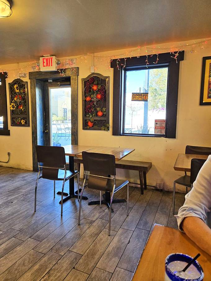 The kind of dining room where conversations flow as easily as the salsa—simple, honest, and refreshingly unpretentious.