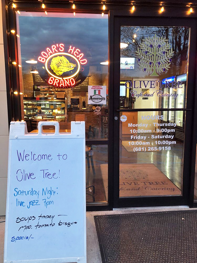 The entrance tells the whole story: Boar's Head quality meets Olive Tree creativity. Saturday night jazz? Count me in! Food and music&mdash;civilization's greatest achievements.