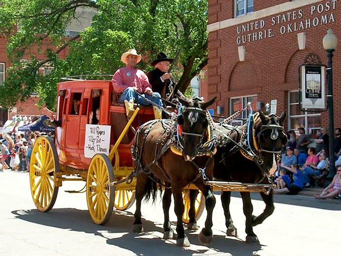 The 89er Days Celebration brings history to life with horse-drawn carriages that make you question why we ever traded them for traffic jams.