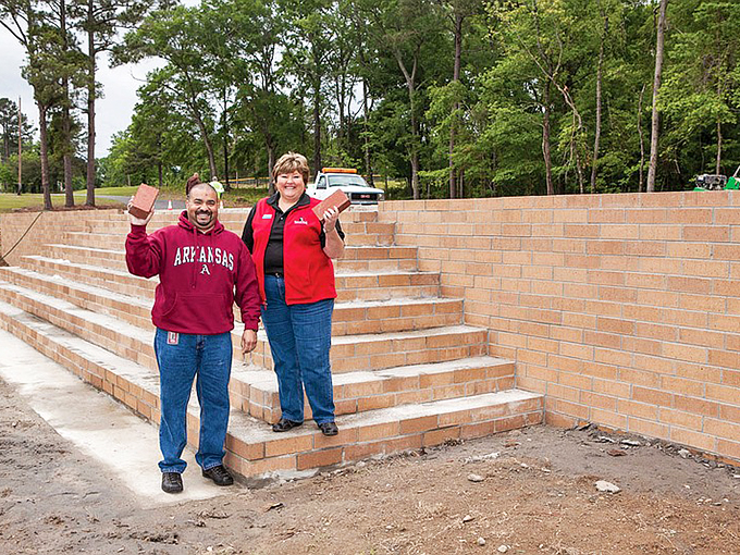 Brick by brick, Malvern celebrates its heritage with locals proudly displaying the town's famous building material&mdash;enthusiasm you can literally hold in your hands.