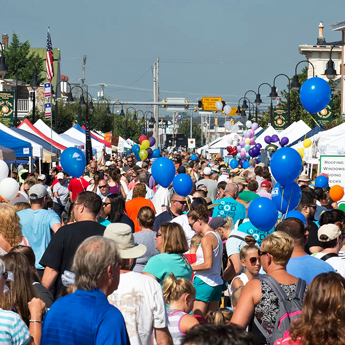 The Peach Festival transforms Main Street into a celebration of community and fruit. Where else can you find peach everything while bumping into everyone you know?