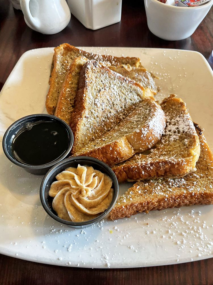A breakfast built for champions or anyone attempting to climb an Adirondack peak afterward. Those home fries alone could fuel you through a morning of Olympic proportions.