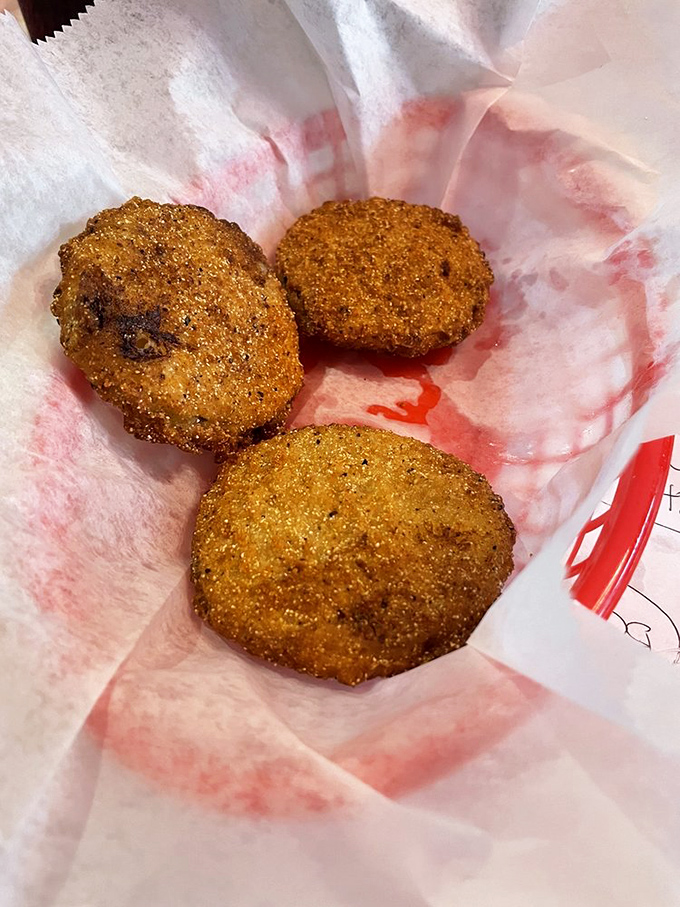 Fried green tomatoes&mdash;the South's gift to the culinary world&mdash;crispy, tangy discs of joy that make vegetables feel like an indulgence rather than a virtue.