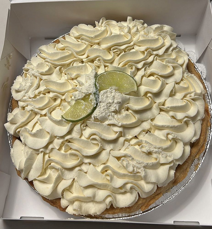 Michele's Key Lime pie with its cloud of whipped cream is the dessert equivalent of a beach vacation&mdash;no sunscreen or plane ticket required.