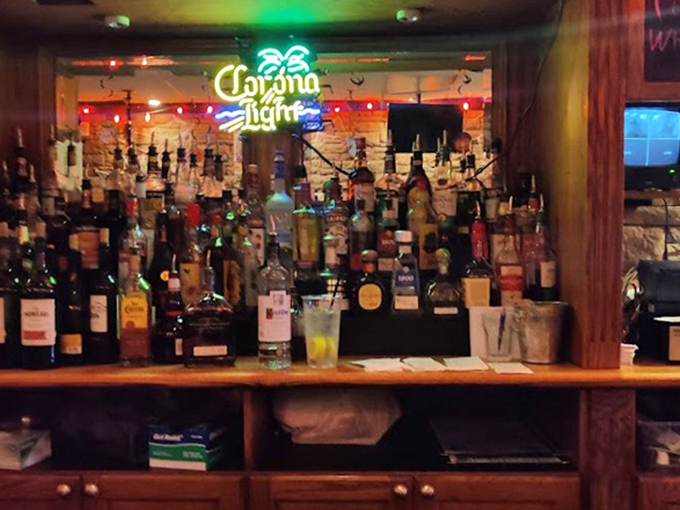 A bar stocked like your coolest uncle's basement&mdash;if your uncle happened to have excellent taste and a liquor license.