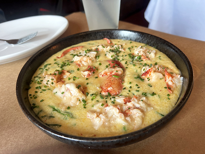 This lobster risotto isn't just creamy &ndash; it's the kind of dish that makes you close your eyes and momentarily forget your table manners. 