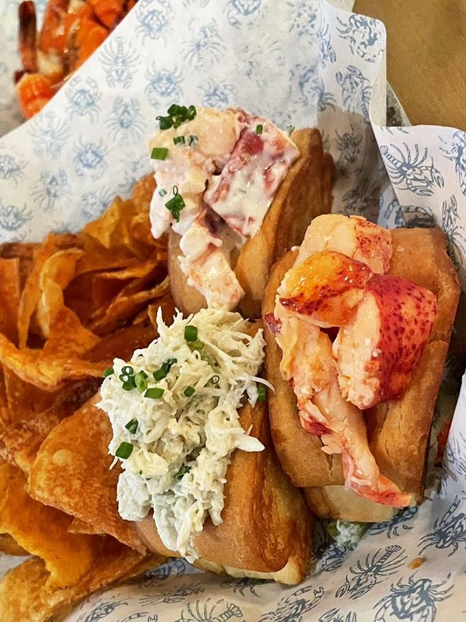 Weathered wood, white brick, and mint-green chairs&mdash;coastal chic that transports you from the Midwest to a New England seafood shack. 