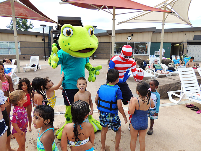 Meeting the mascot &ndash; that magical moment when your child either makes a lifelong memory or develops a new phobia. Either way, it's scrapbook gold.