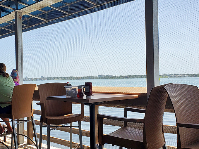 Some Florida dining spots offer water views that rival the food. This peaceful perspective makes everything taste just a little bit better.