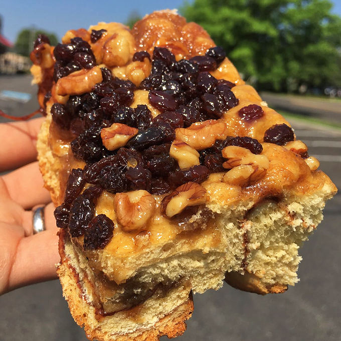The sticky bun that launched a thousand cravings &ndash; caramelized with raisins and walnuts, it's the pastry equivalent of a warm hug.