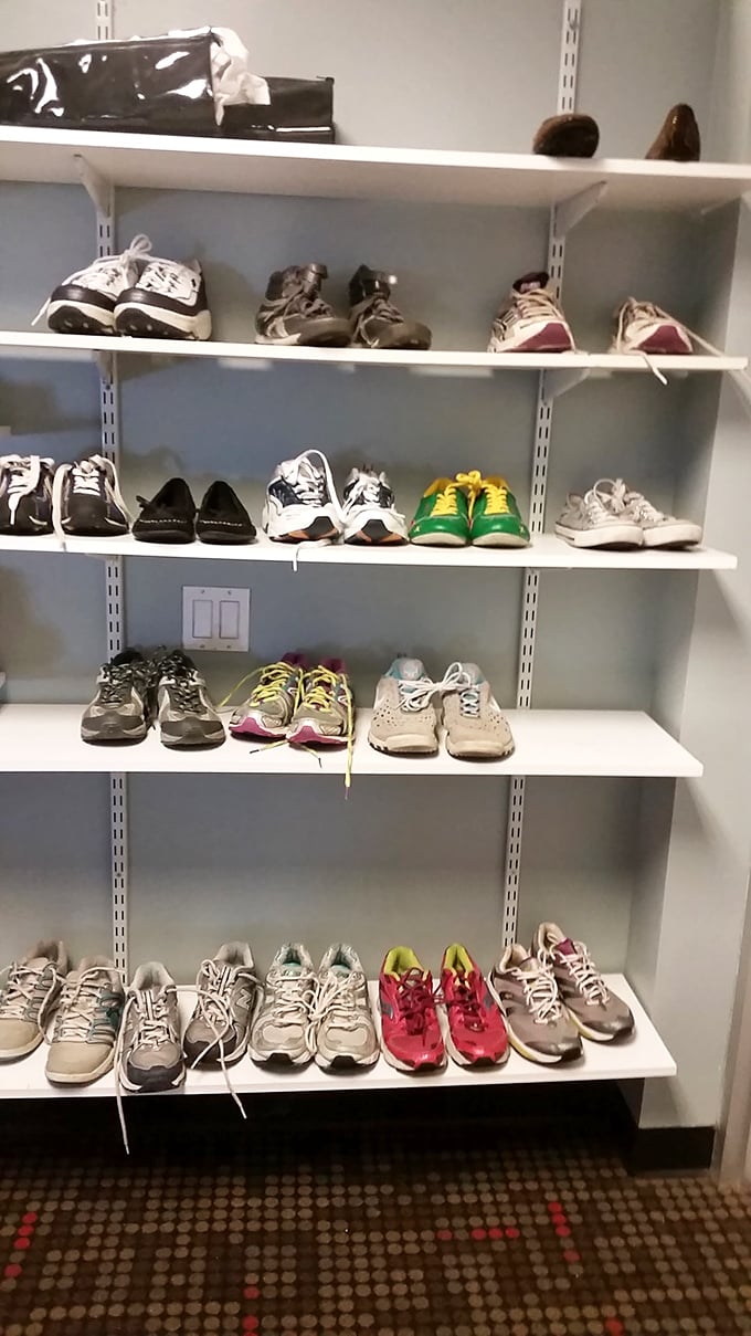 Footwear paradise for the budget-conscious fashionista. The only place where your wallet and your feet both leave happy.