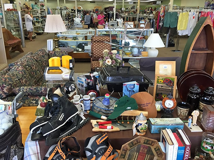 A treasure hunter's paradise where one person's "finally getting rid of it" becomes another's "can't believe I found it!"