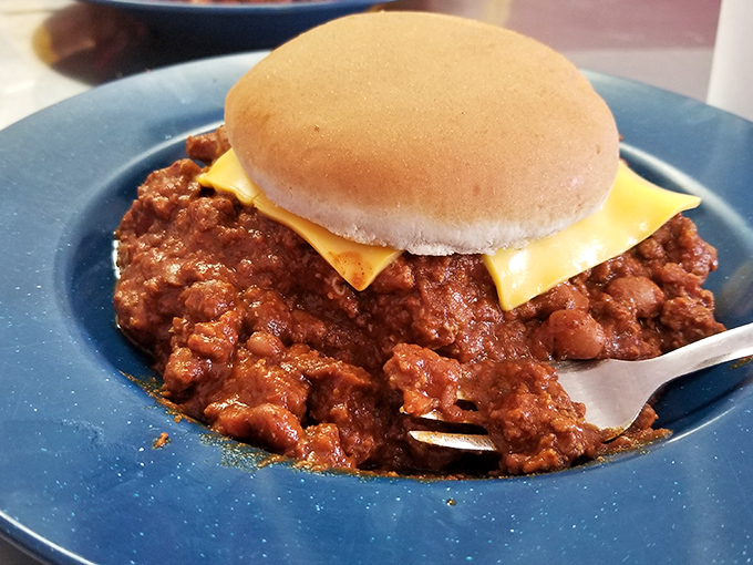 The humble Sloppy Joe gets the royal treatment. That melted cheese crown turns this childhood favorite into a comfort food kingdom.
