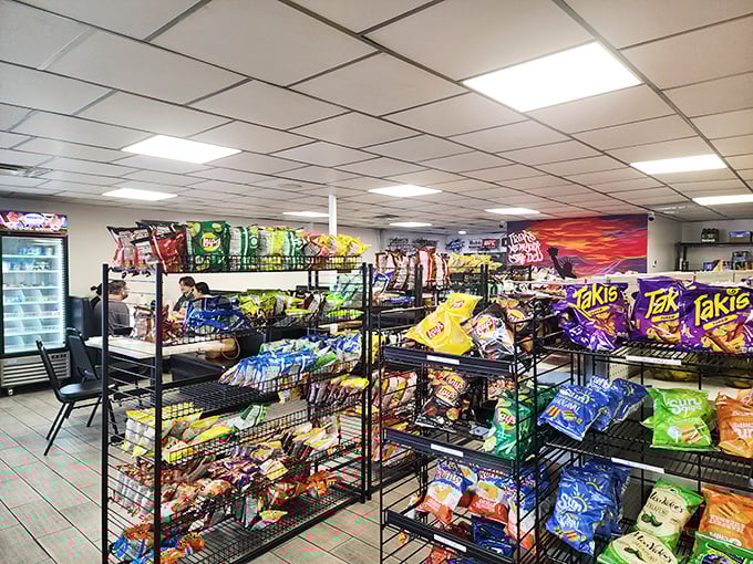 The snack selection at Frank's proves they understand that sometimes you need chips with your sandwich. It's not gluttony&mdash;it's balance.