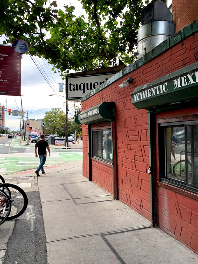 The red brick exterior on this corner spot is like the quiet kid in class who turns out to be the most interesting person you'll ever meet.