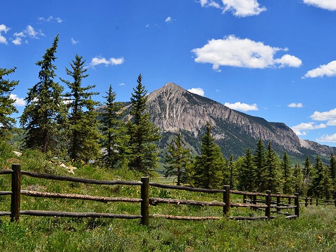 Mount Crested Butte stands sentinel over its domain. The distinctive peak is nature's exclamation point on an already stunning landscape.