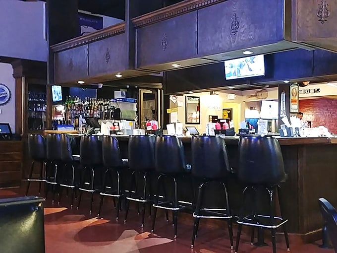 The bar beckons with promises of cold beer and bourbon&mdash;perfect companions for the smoky treasures coming from the kitchen.