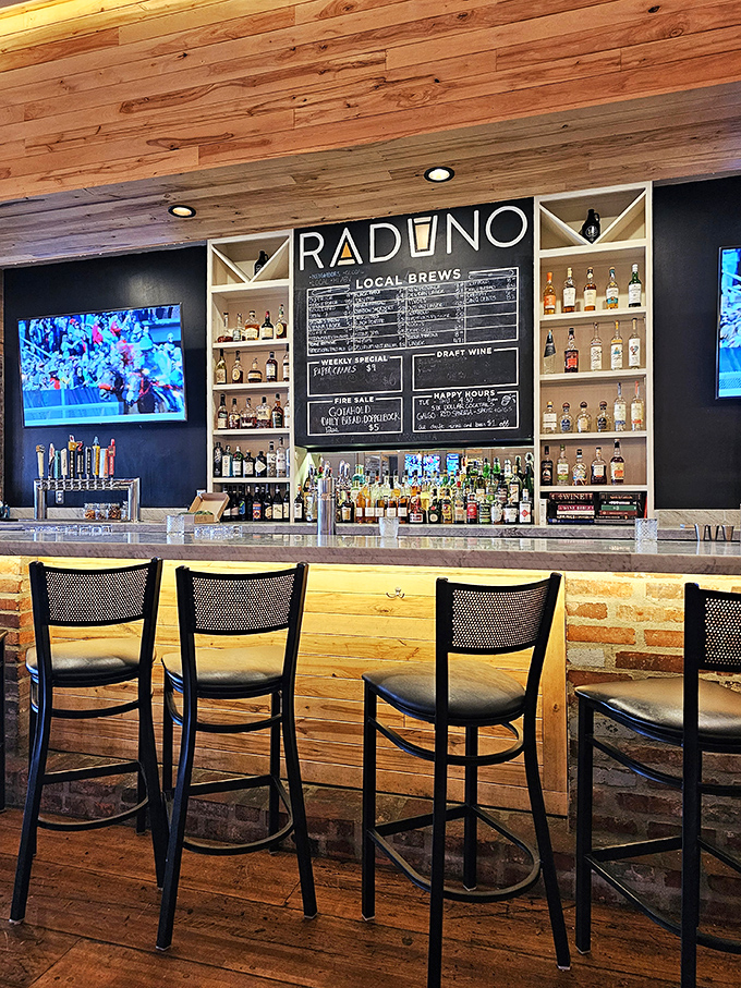 Behind every great Italian meal is a well-stocked bar. Raduno's shelves promise liquid adventures to complement your culinary journey through Italy.