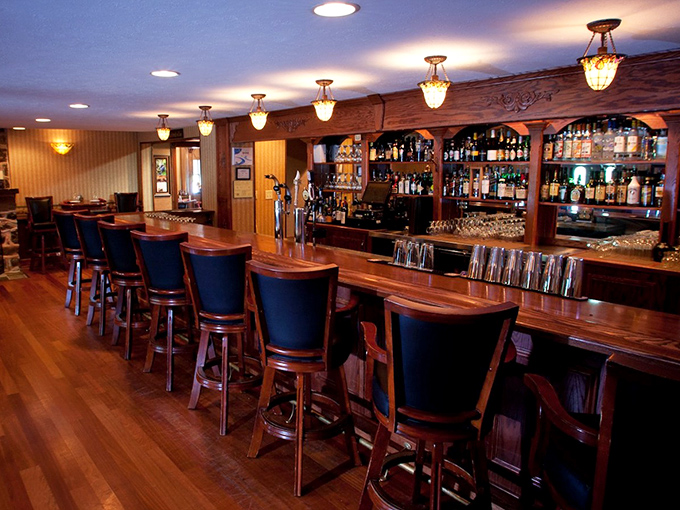 The symphony of dinner conversation provides the perfect soundtrack as fellow diners partake in what might be the best meal in Pennsylvania.