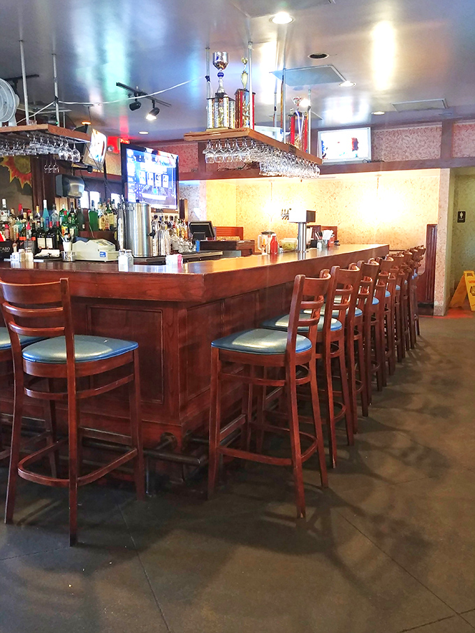 The bar at Mi Mexico isn't just where drinks are made&mdash;it's where friendships are formed over salt-rimmed glasses and shared stories.