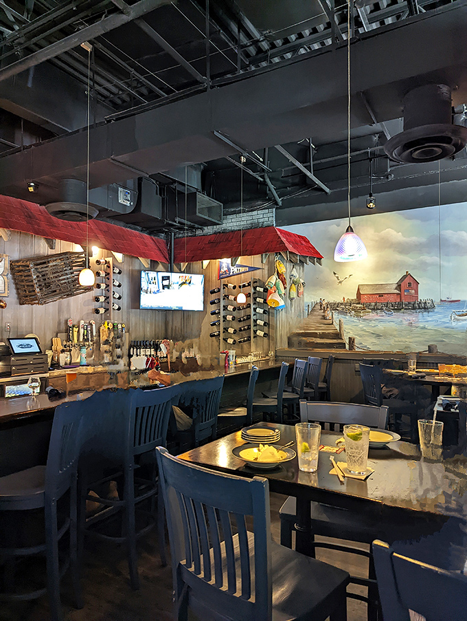 The bar area feels like the cozy galley of a ship captained by someone who prioritizes good drinks and great conversation.