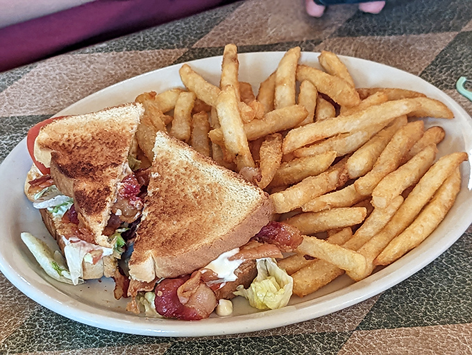 A sandwich and fries that remind you why classics never go out of style. Simple food done right is always in fashion.