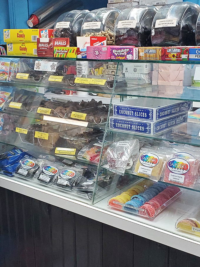 The licorice section alone offers more variety than most candy stores' entire inventory. Dutch licorice: not for the faint of heart!