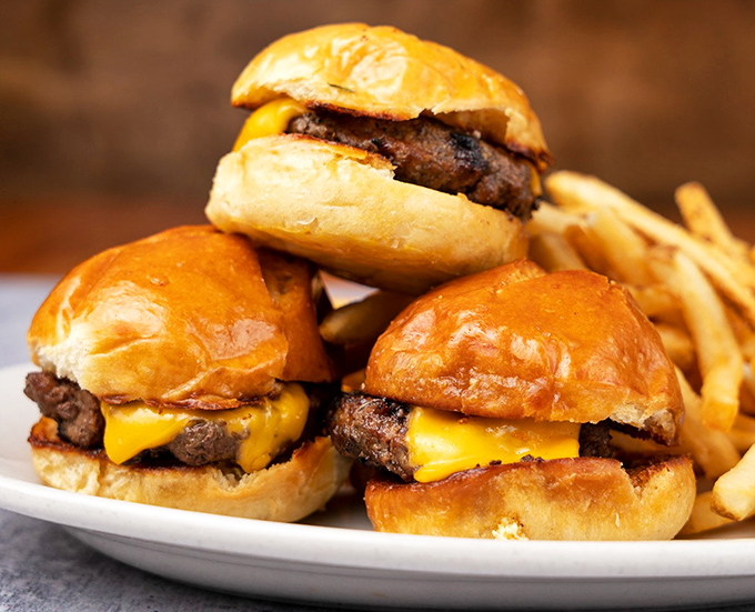 Sliders that prove good things come in small packages. These mini cheeseburgers deliver maximum flavor with minimum commitment.