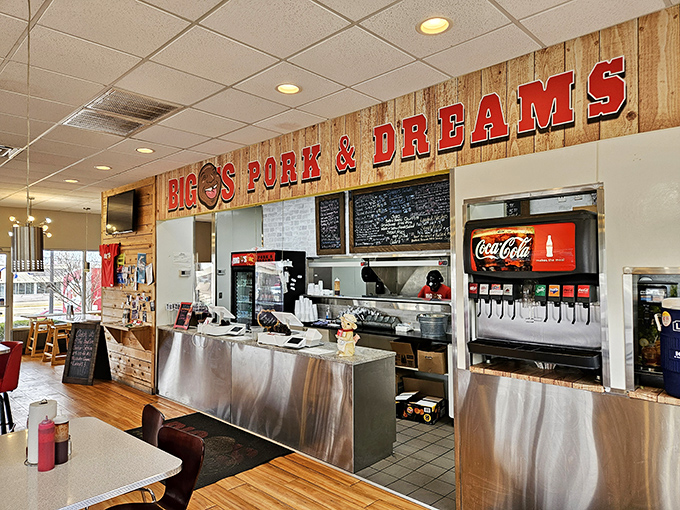 Where barbecue dreams become reality. The counter where you'll make one of life's most important decisions: brisket, ribs, or "yes, please" to both.
